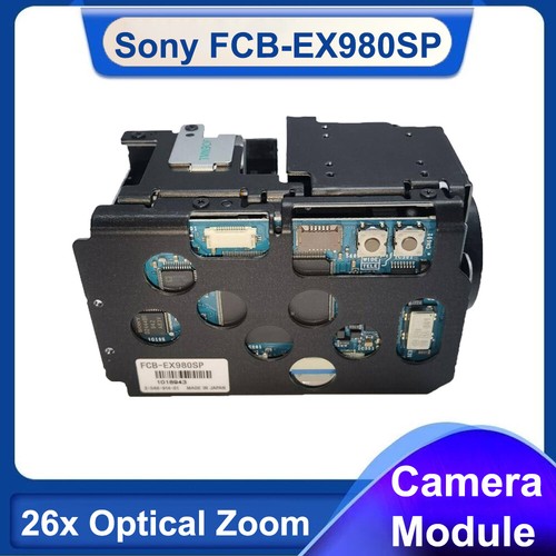 SONY FCB-EX980SP 26x Zoom Color Block Camera (PAL) CCTV System Analog ...