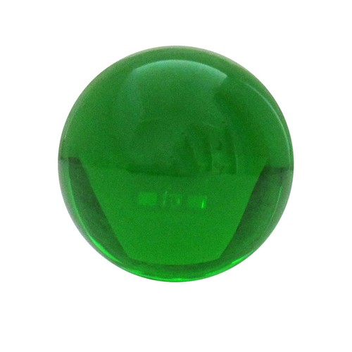 NEW Green Crystal Ball 50mm with Wood Stand - US Seller! | eBay