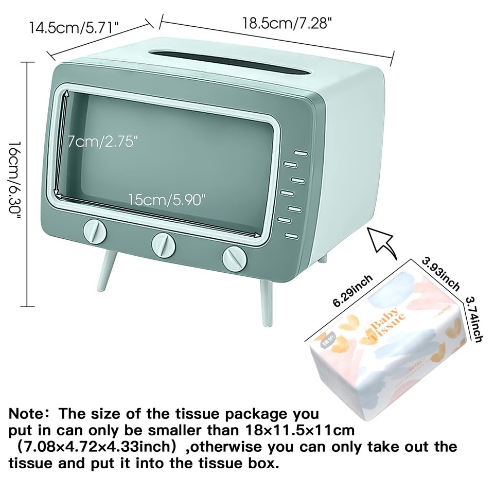 Tissue Holder TV Tissue Cover Cute and Practical Cell Holder Tampon ...