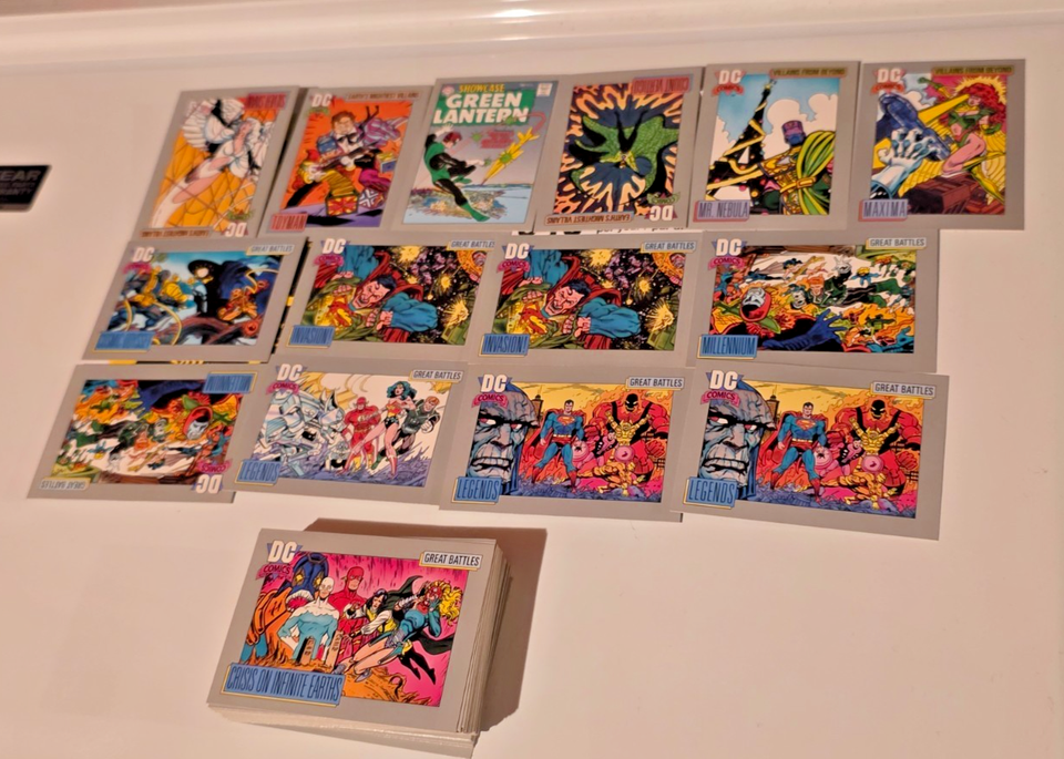 DC Cards Series 1 1991 (72) DC Comic Inc | eBay