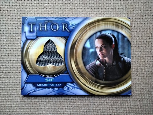 2011 Thor Upper Deck Sif Relic Card F6 | eBay