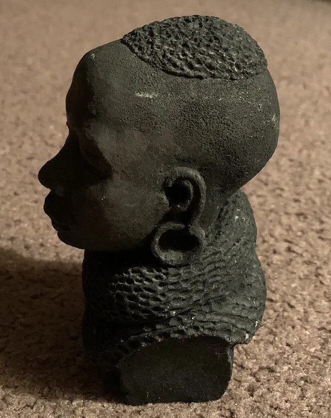 African Samburu Lady ‘86 Lumumba Statue Figurine Nilotic Lokop Loikop ...