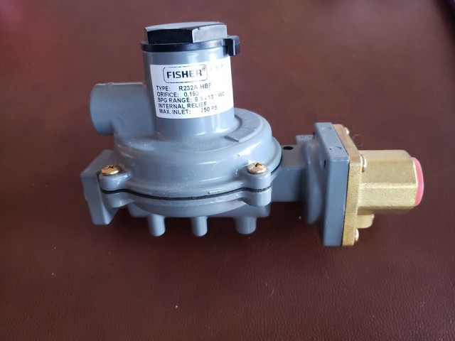 Fisher R232a-hbf Two Stage Lp-gas Regulator for sale online | eBay