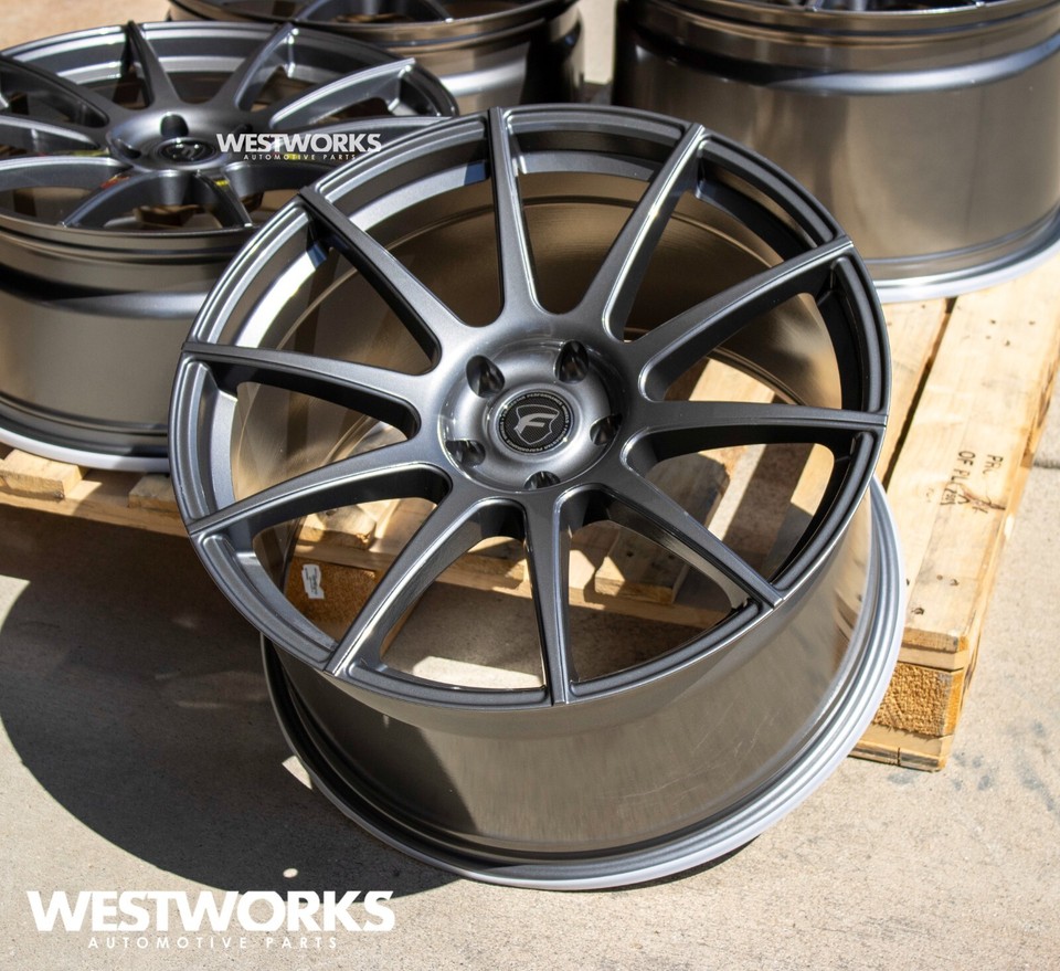 Forgestar CF10 Wheel Set 19" 20" Corvette C6 C7 Z06 ZR1 GS 19x10 20x12 ...