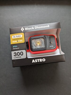 Black Diamond Astro 300 Headlamp - Orange | eBay