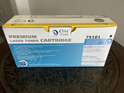 Elite Toner Cartridge 2000 Page Yield Black 75101 | eBay