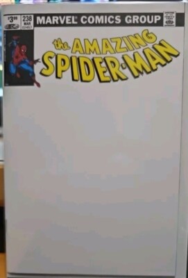 Amazing Spiderman #238 Facsimile Blank Variant NM | eBay