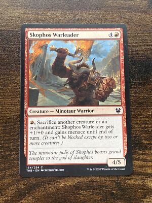 Skophos Warleader (154) Theros Beyond Death MTG Magic The Gathering ...