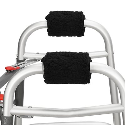 Walker Hand Grips 2-Pack Handle Cushions Grips Pads for Walker Rollator ...