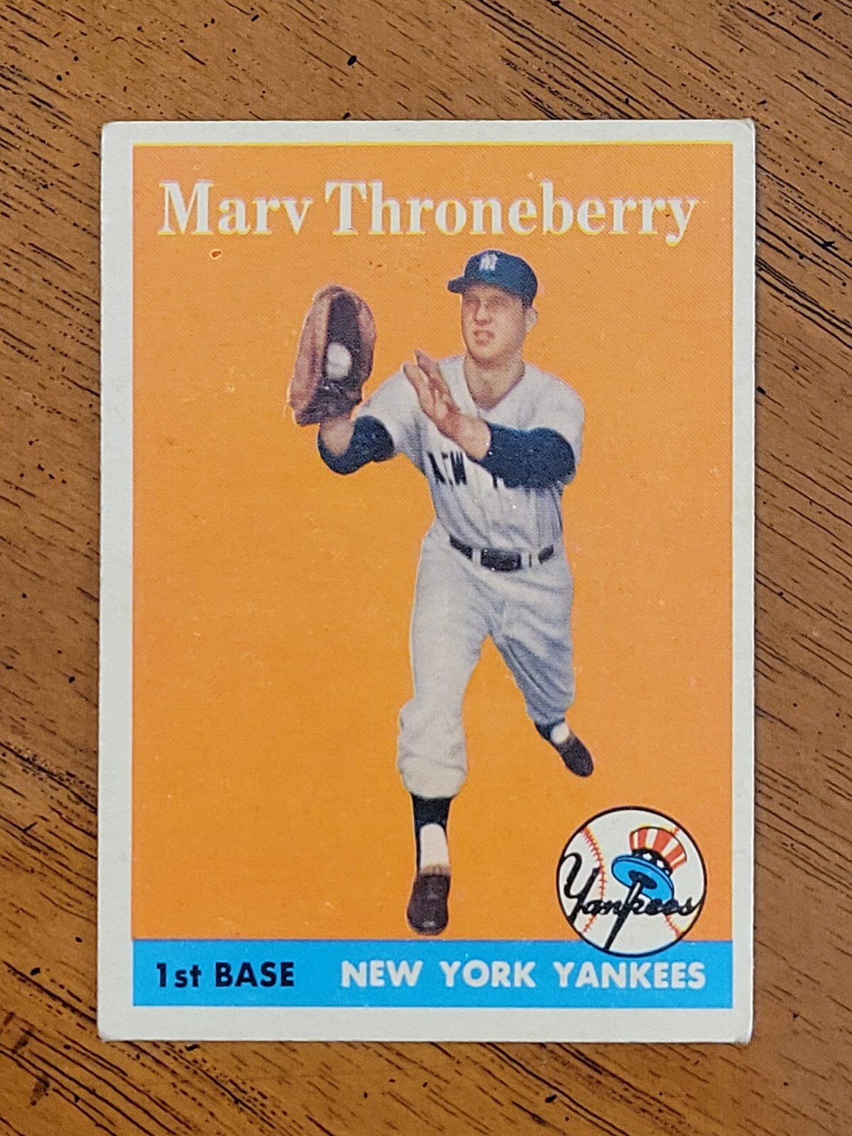 1958 Topps - #175 Marv Throneberry RC - New York Yankees EX | eBay
