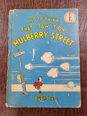 And To Think That I Saw It On Mulberry Street Dr. Seuss Book Club ...