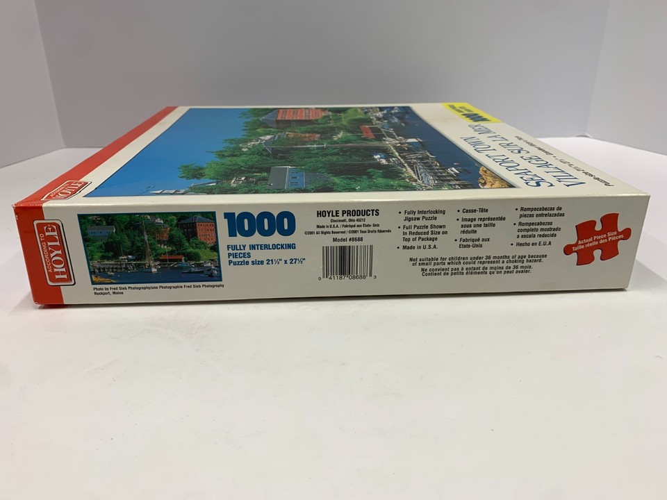 According To Hoyle Jigsaw Puzzle From 2000 “Seaport Town" 1000 Pieces ...