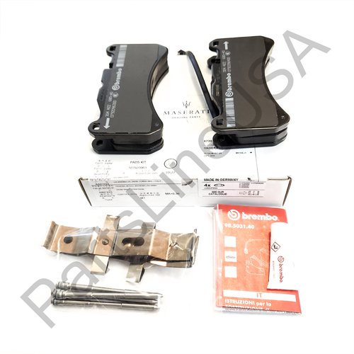 Genuine Maserati Front Brake Pads Kit M156/M157 V6 Quattroporte Ghibli ...