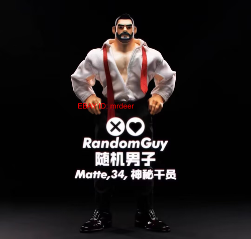 Tossa Random Guy 005 1/6 Matte Action Figures Model Toys Collect ...