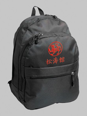 Rucksack mit Bestickung Karate Shotokan Tiger + japanische Kanji, gute ...
