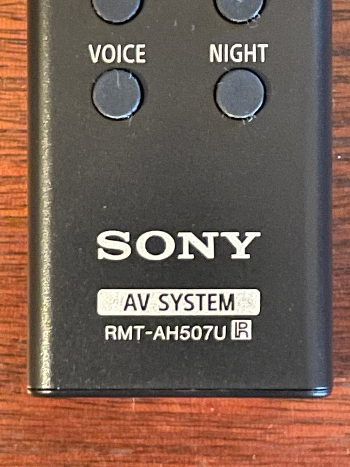 New OEM SONY REMOTE CONTROL RMT-AH507U FOR HT-G700 SA-G700 | eBay