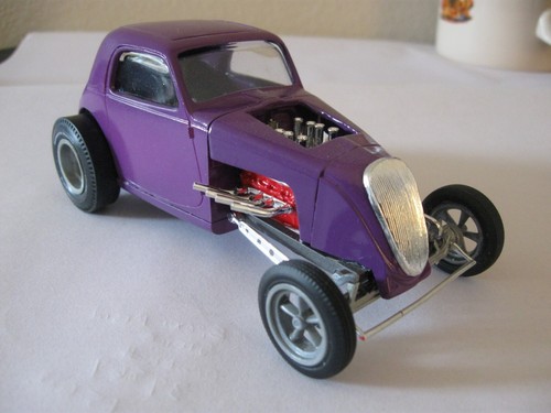 built plastic model car amt 1948 fiat altered 1 :25 | eBay