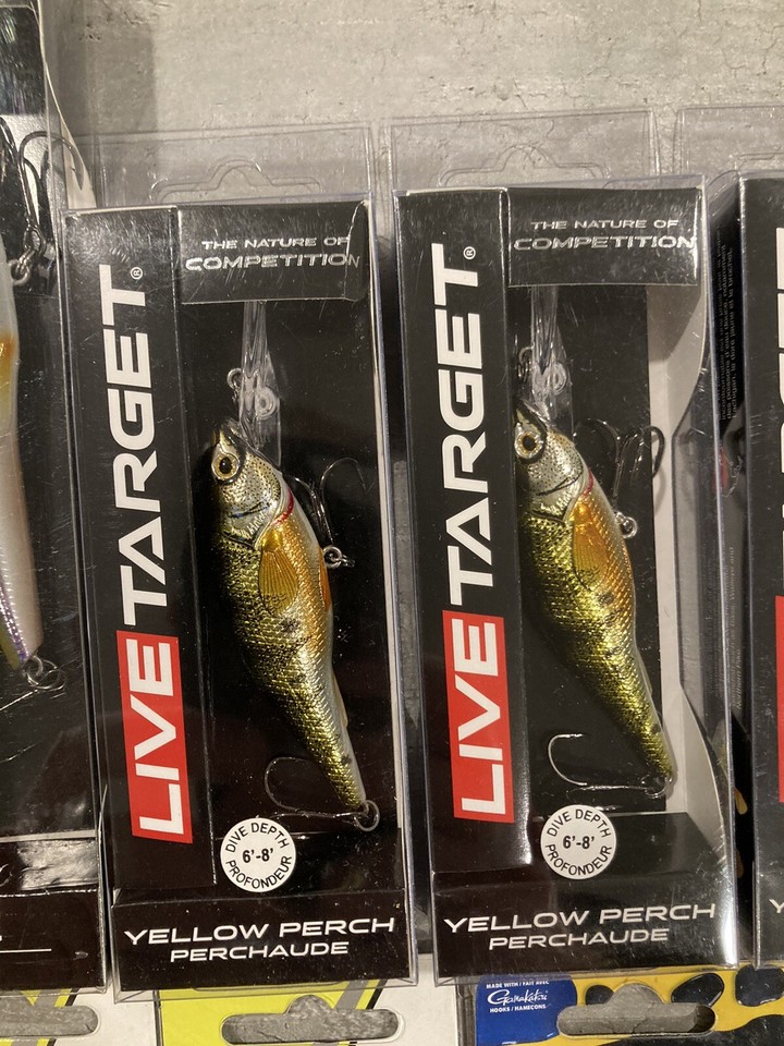 Lot of 40 New Crankbaits - Mixed - Live Target - Flicker Minnows ...