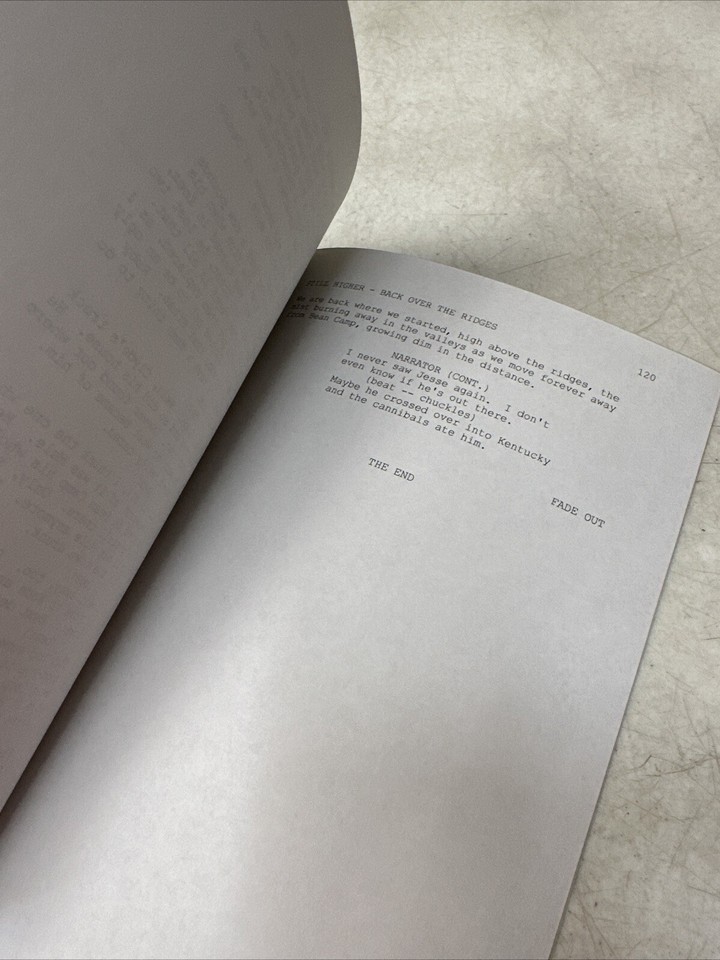 Lee Maynard Author Crum Novel Screenplay Bean Camp 1996 Authentic RARE ...