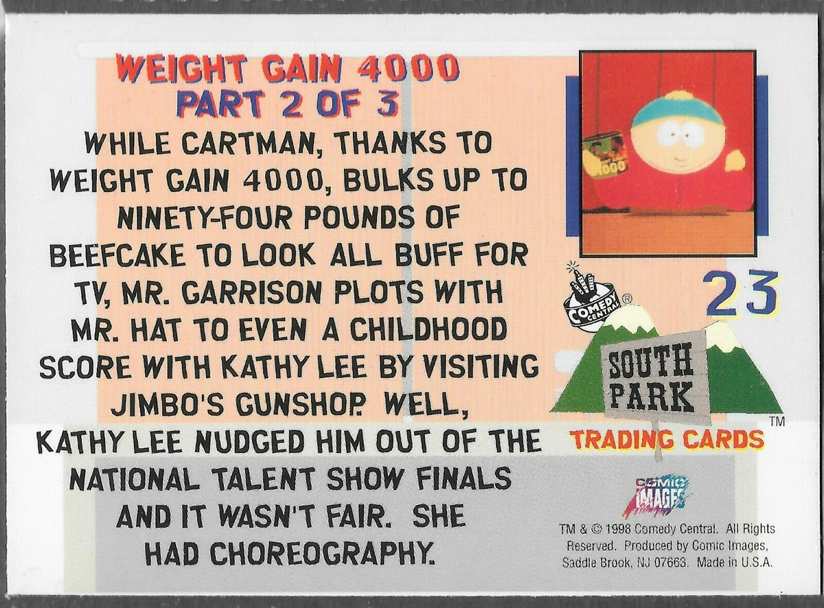 Cartman Weight Gain 4000