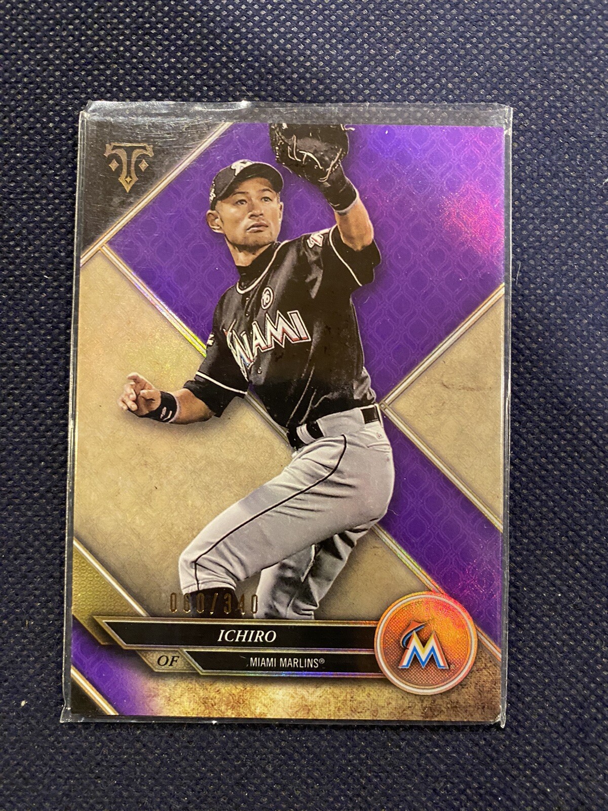 2017 Topps Triple Threads Amethyst Purple #20 - Ichiro Suzuki /340 | eBay