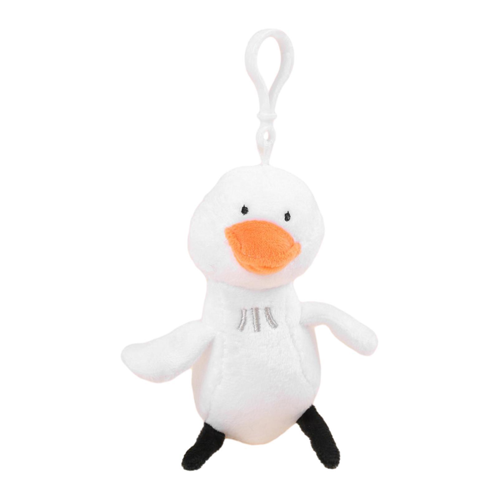 Duck Plush Toy Novelty Lifelike Handbag Pendant Keyring Charm Duck ...