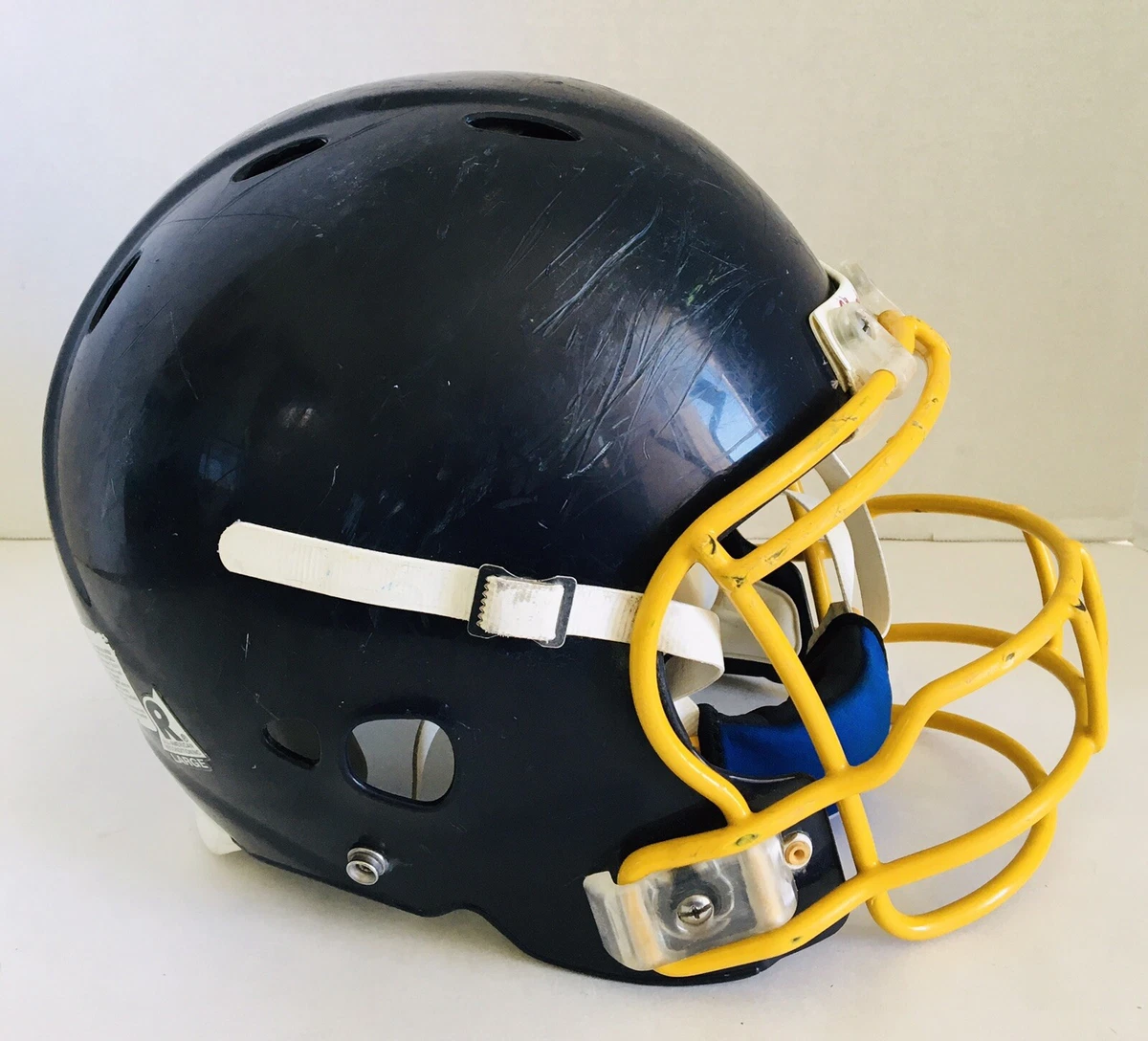 Navy Blue Football Helmet
