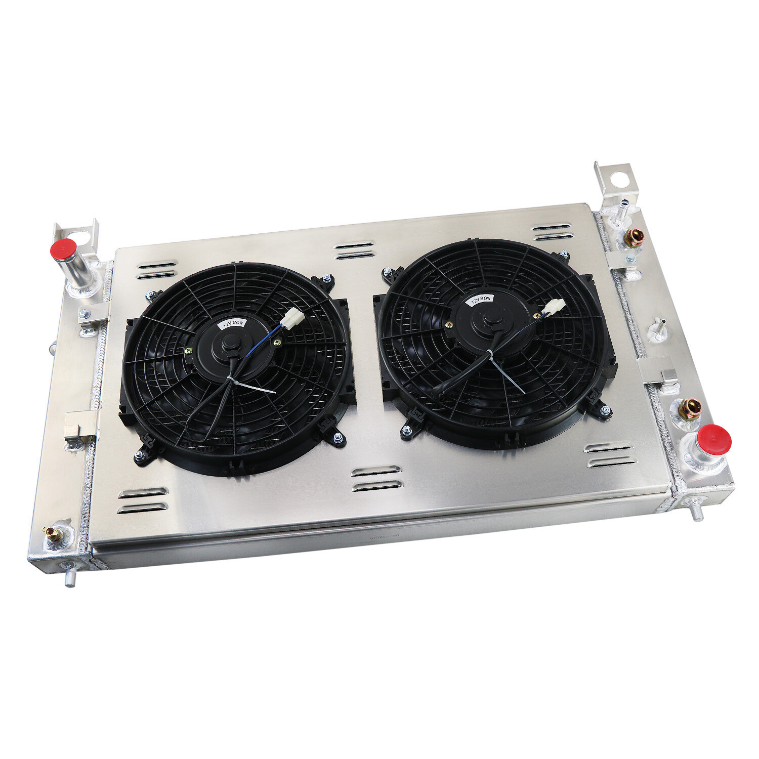 Fits 1999-2013 Chevy Silverado 1500 2500 3-Row Radiator Shroud Fan ...