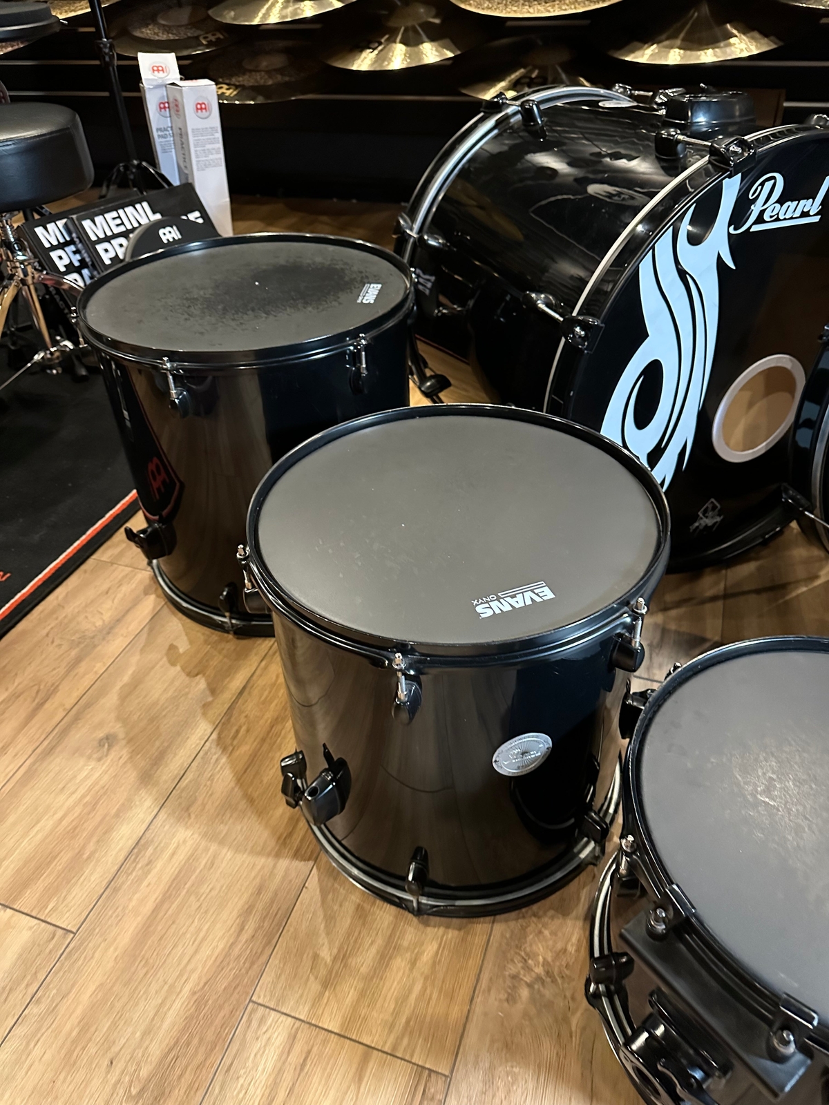 Used Pearl Joey Jordison Signature Shell Pack Drum Kit