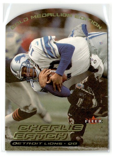 Charlie Batch Detroit Lions 2000 Ultra Gold Medallion #26G | eBay