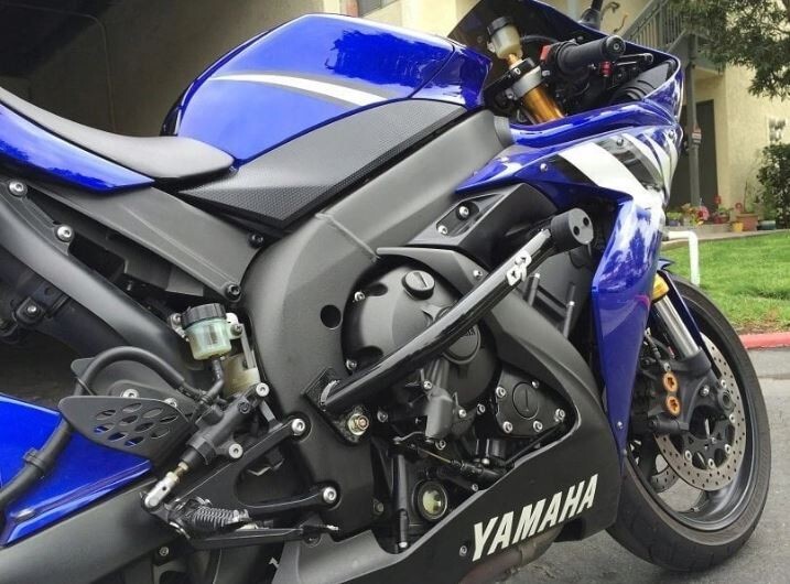 Yamaha YZF R1 2004-2006 crash cage engine guard crash bars stunt race ...