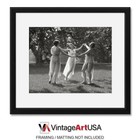 1929 Three Women Dancing in the Forest Photo - Possibly Elizabeth ...