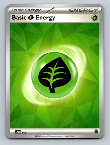 Basic Grass Energy Common SV01: Scarlet & Violet Base Set #009 Holo ...