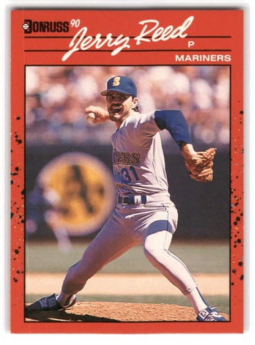 Jerry Reed 1990 Donruss Baseball #614 Seattle Mariners | eBay