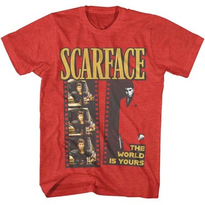 Scarface - Film Striscia - Licenza Ufficiale - Rosso Erica Stampa ...