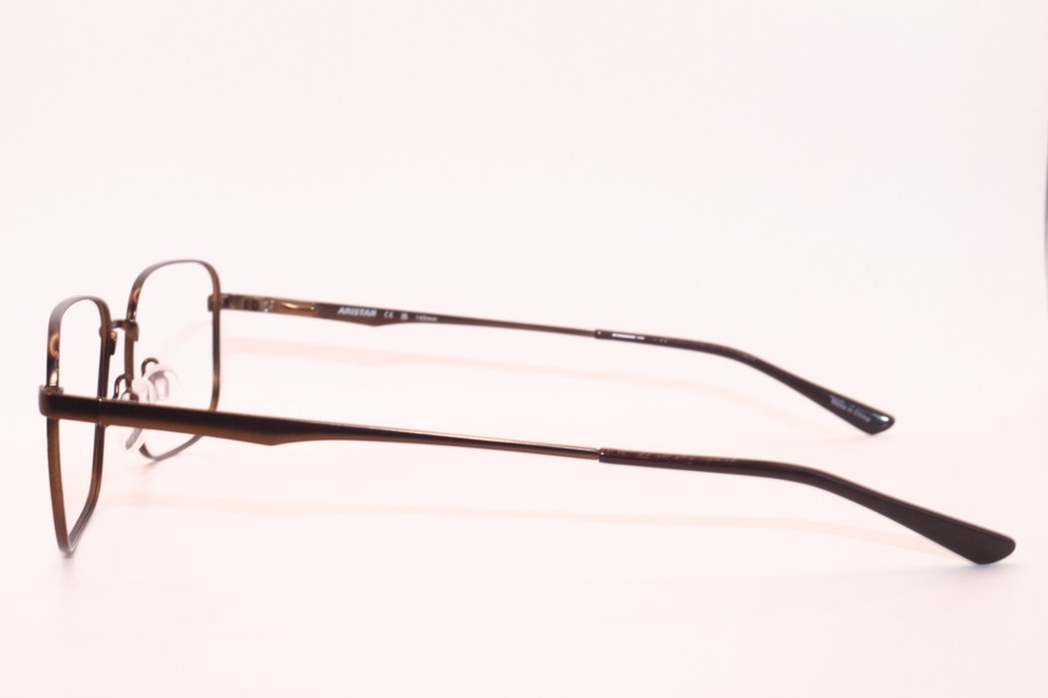 NEW CHARMANT ARISTAR AR18661 COLOR-535 BROWN AUTHENTIC EYEGLASSES 55-17 ...