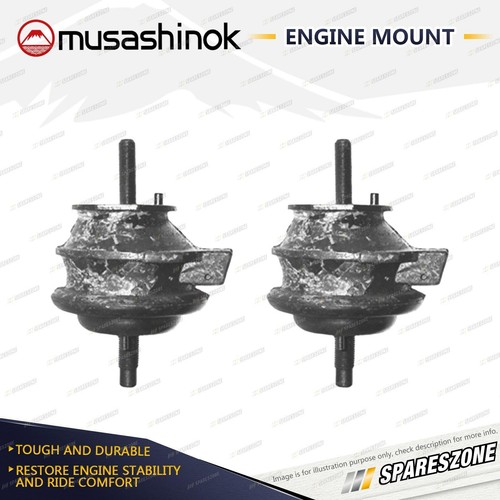 2x Musashinok Front LH RH Engine Mount for Lexus GS300 JZS147 IS200 ...