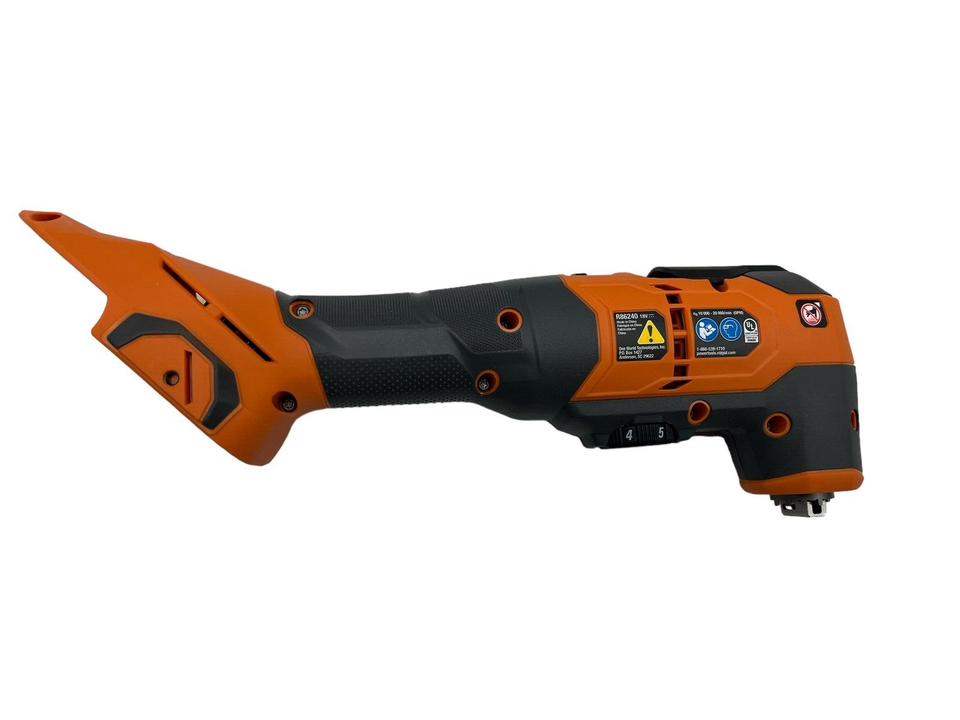 Ridgid 18V Reciprocating Saw & Multi Tool Combo Tools Only R960261SB2N ...