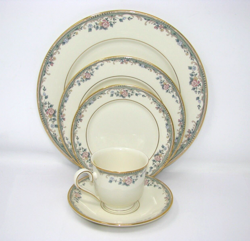 NEW with Tags Lenox SPRING VISTA 5 Piece Place Setting USA Ivory Color ...