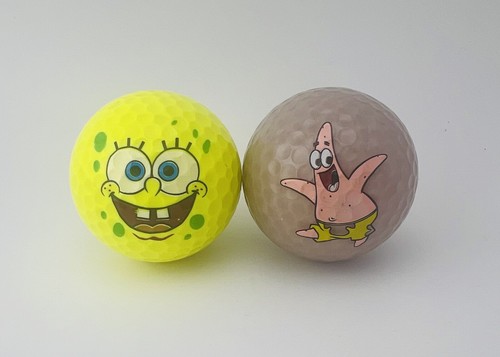2002 Spongebob Squarepants & Patrick Starfish Golf Ball Universal ...