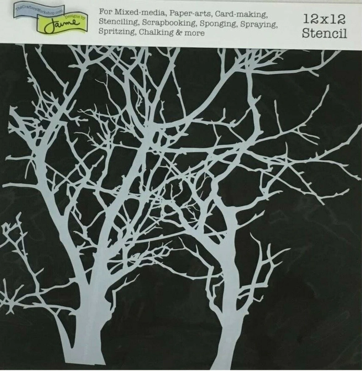 Tree Branch Stencils