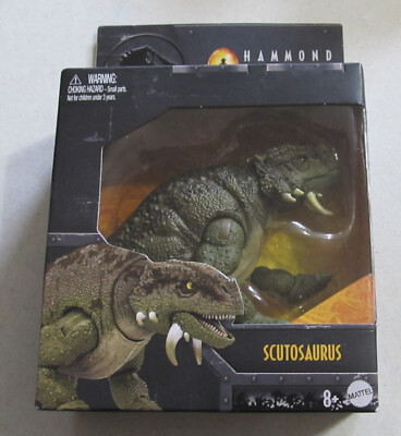 Jurassic World 2025 SCUTOSAURUS DINOSAUR FIGURE Hammond Collection | eBay