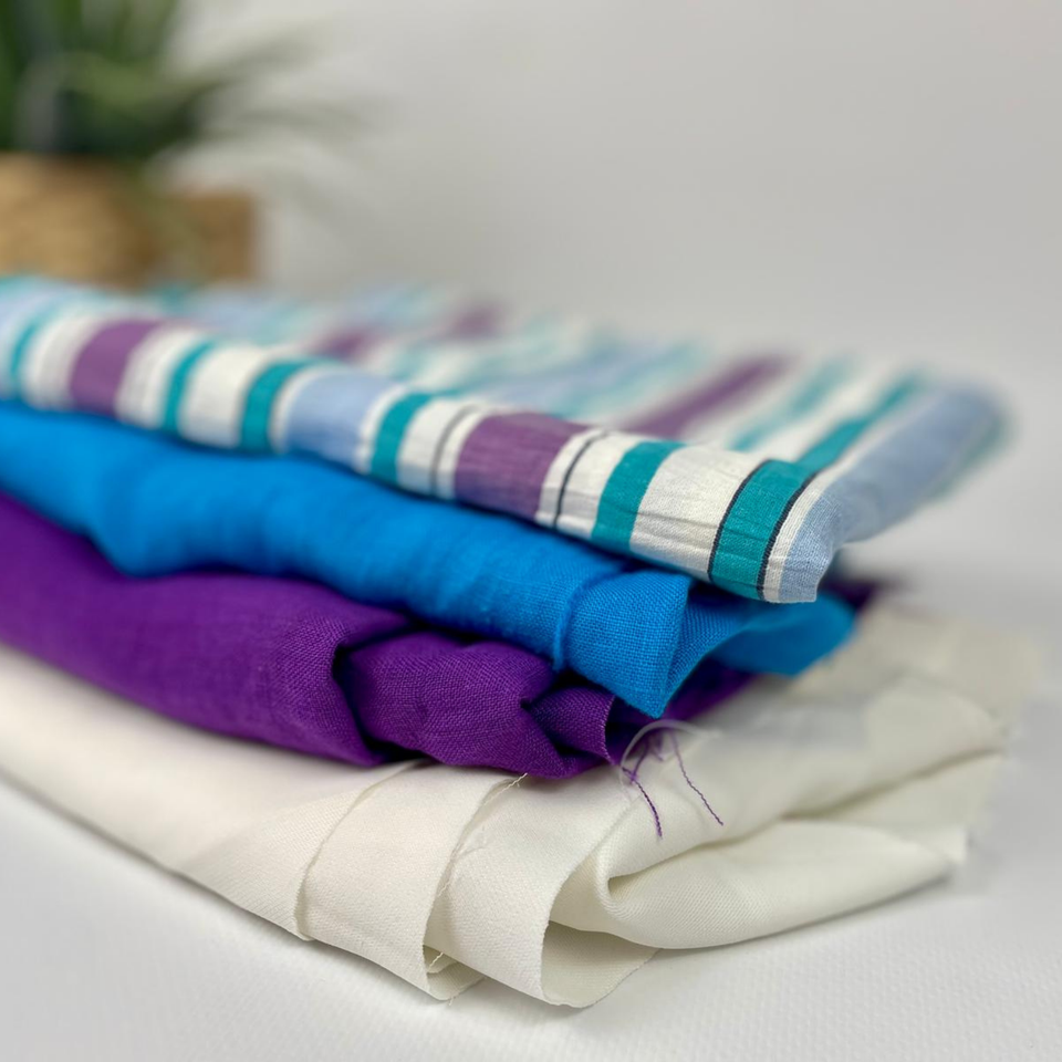 scampoli tessuti e stoffe per abbigliamento patchwork resti ecologici ...