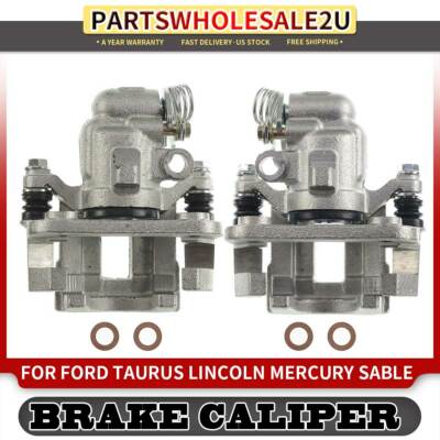 2x Brake Calipers Rear Left & Right for Ford Taurus Mercury Sable with ...