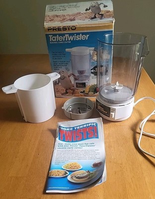 Presto Tater Twister Electric Curly Cutter Fries TaterTwister 02930 ...