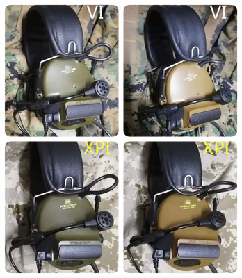 US Stock TCA Comtac XPI VI Military Headset C5 C6 For PRC 148 152 Radio ...