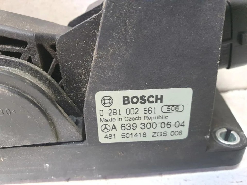 MERCEDES-BENZ VITO / MIXTO Furgon W639 Throttle Pedal A6393000604 2005 ...