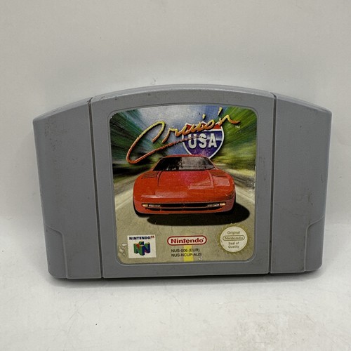 Cruis’n USA • Nintendo 64 N64 Game (1996) PAL AUS • Car Racing ...