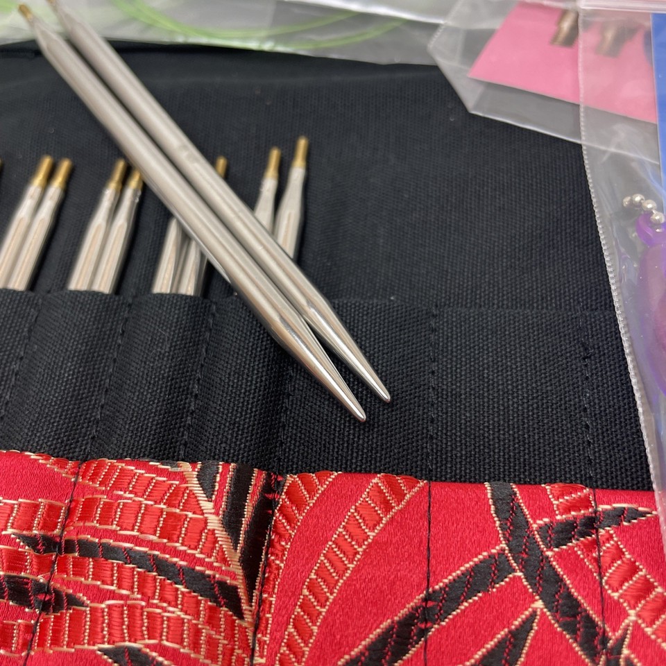 HiyaHiya 5" Sharp Steel Interchangeable Knitting Needle Set, Small US 2 ...