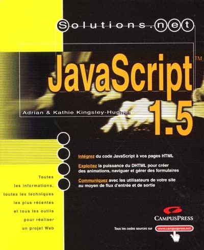 Javascript 1.5, Solutions.net, Adrian Kingsley-Hugues | eBay